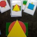 Stacking Shapes. Fallow the Pattern Cards. Stack up the Shapes ...