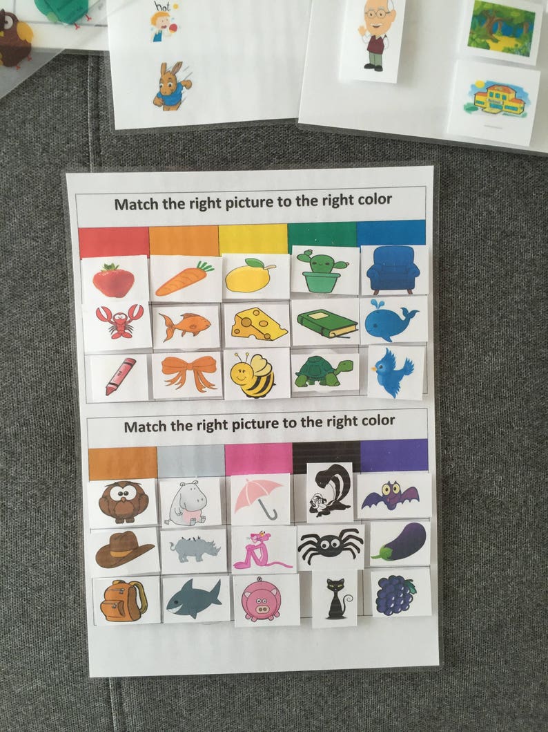 3 6 Year Old. Preschool Learning Binder Busy Book. Busy Bag. - Etsy