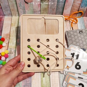 Toddler Busy Bag Activity Kit. Preschool Learning Activity. Montessori ...