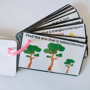 30 Task Cards Prepositions/prepositional Concepts Find the One That Is ...