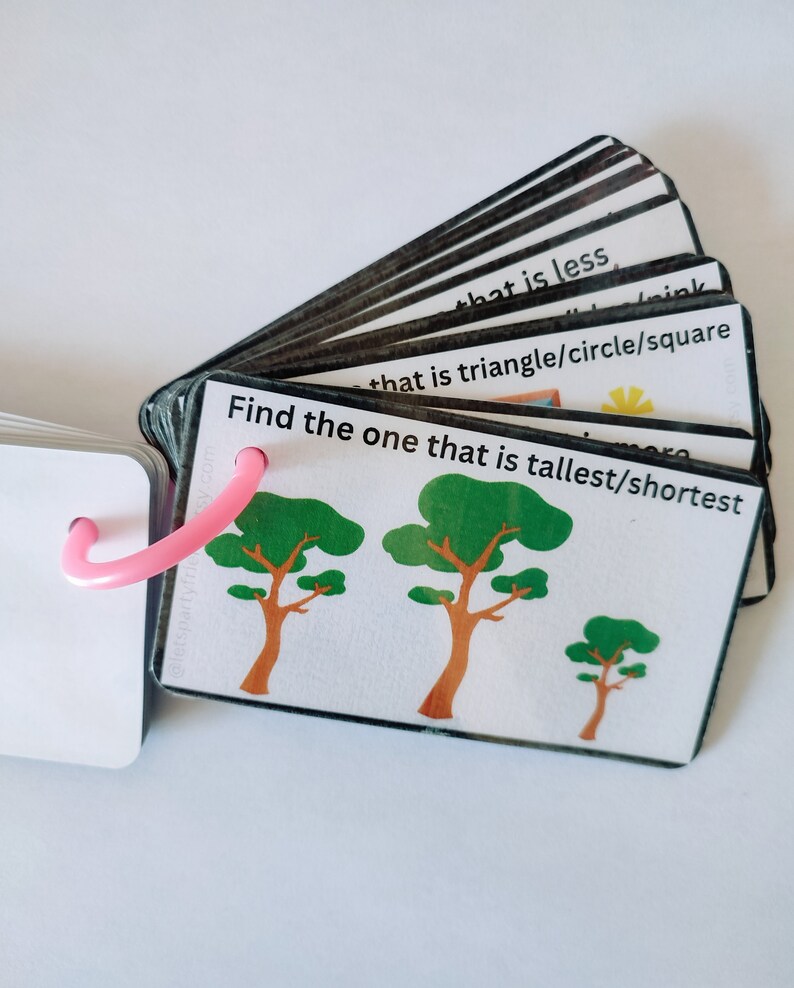 30 Task Cards Prepositions/prepositional Concepts Find the One - Etsy