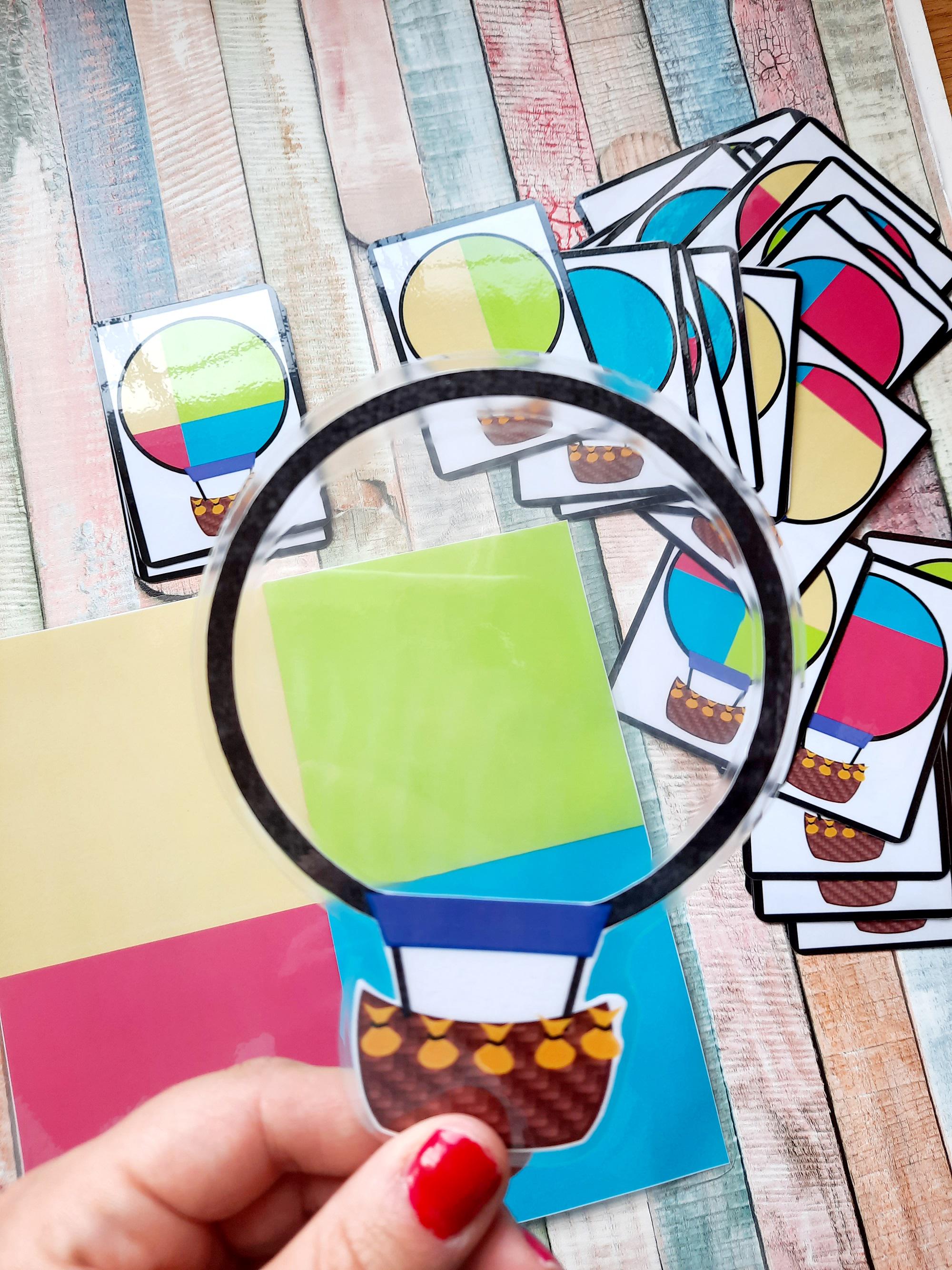 Montessori Hot Air Balloon Matching Game: Color Sorting Activity (PDF ...