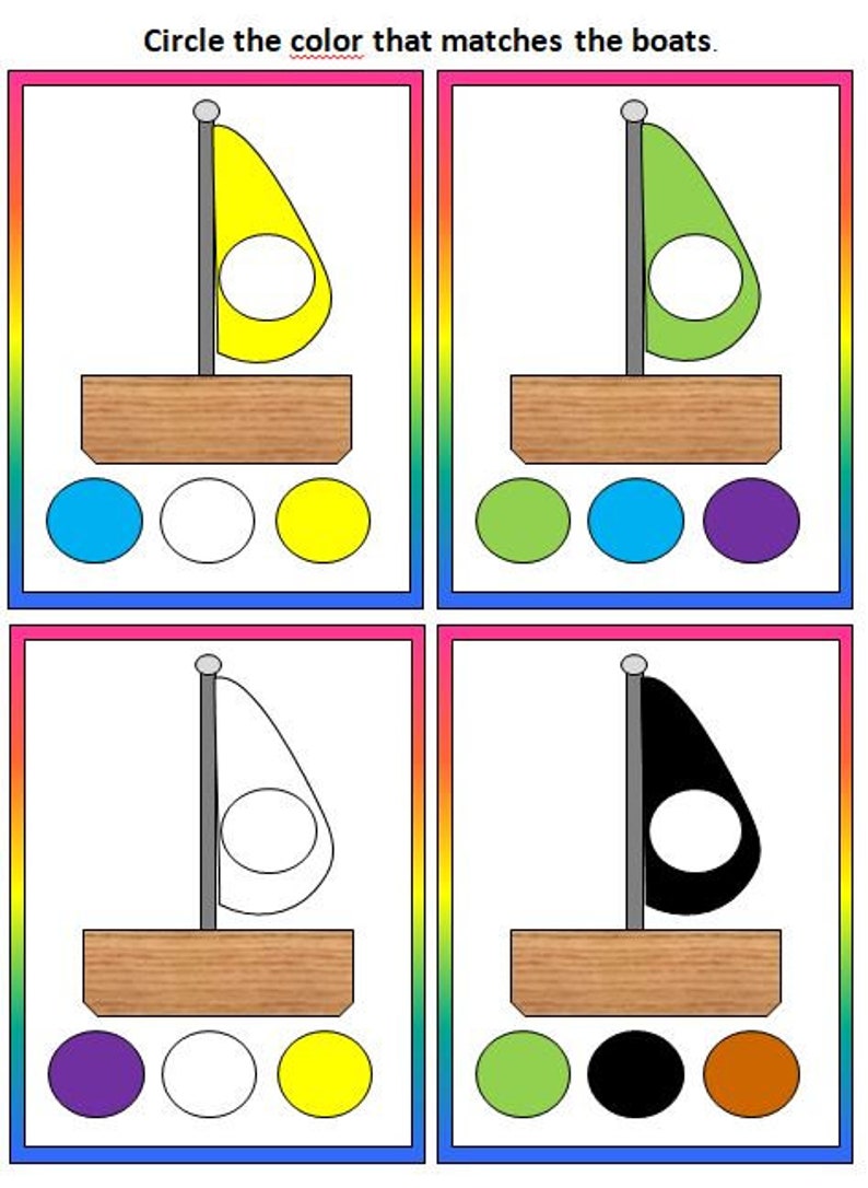 30pages 2-4 Year Old LEARNING WORKBOOK. PDF Learning - Etsy