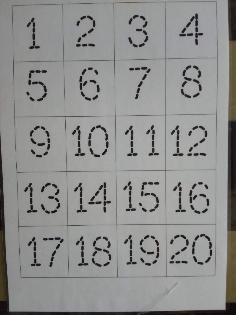 Matching Numbers File Folder Game Preschool Learning - Etsy