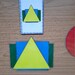 Stacking Shapes. Fallow the Pattern Cards. Stack up the Shapes ...