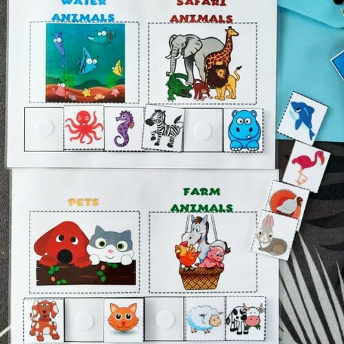 2 4 Year Old. Busy Book. Busy Bag. Learning Kit. Preschool - Etsy