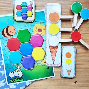 2x Great Activities for Toddler. Pattern Matching Activities. Fine ...