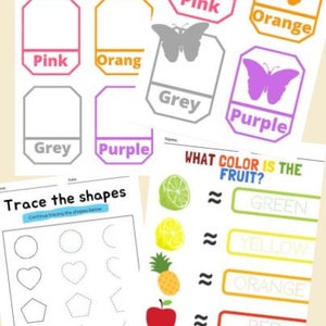 Printable Busy Book. PDF Learning Binder. My Morning Binder. Preschool ...