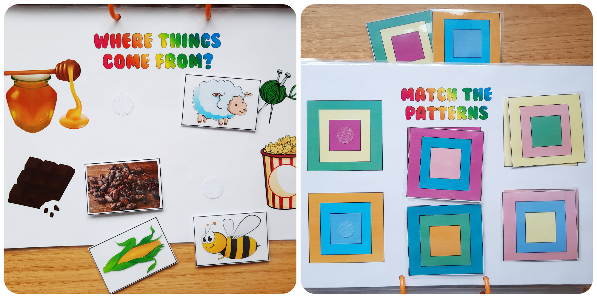 15 Pages Quiet Book Busy Bag. Busy Book. Preschool Activity. Learning ...