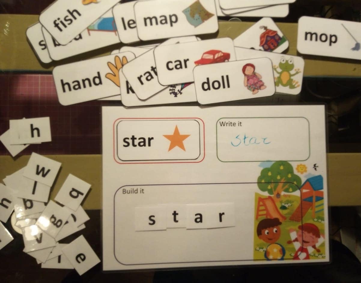Sight Word Practice, Printable Spelling Game, Kindergarten Sight Words ...