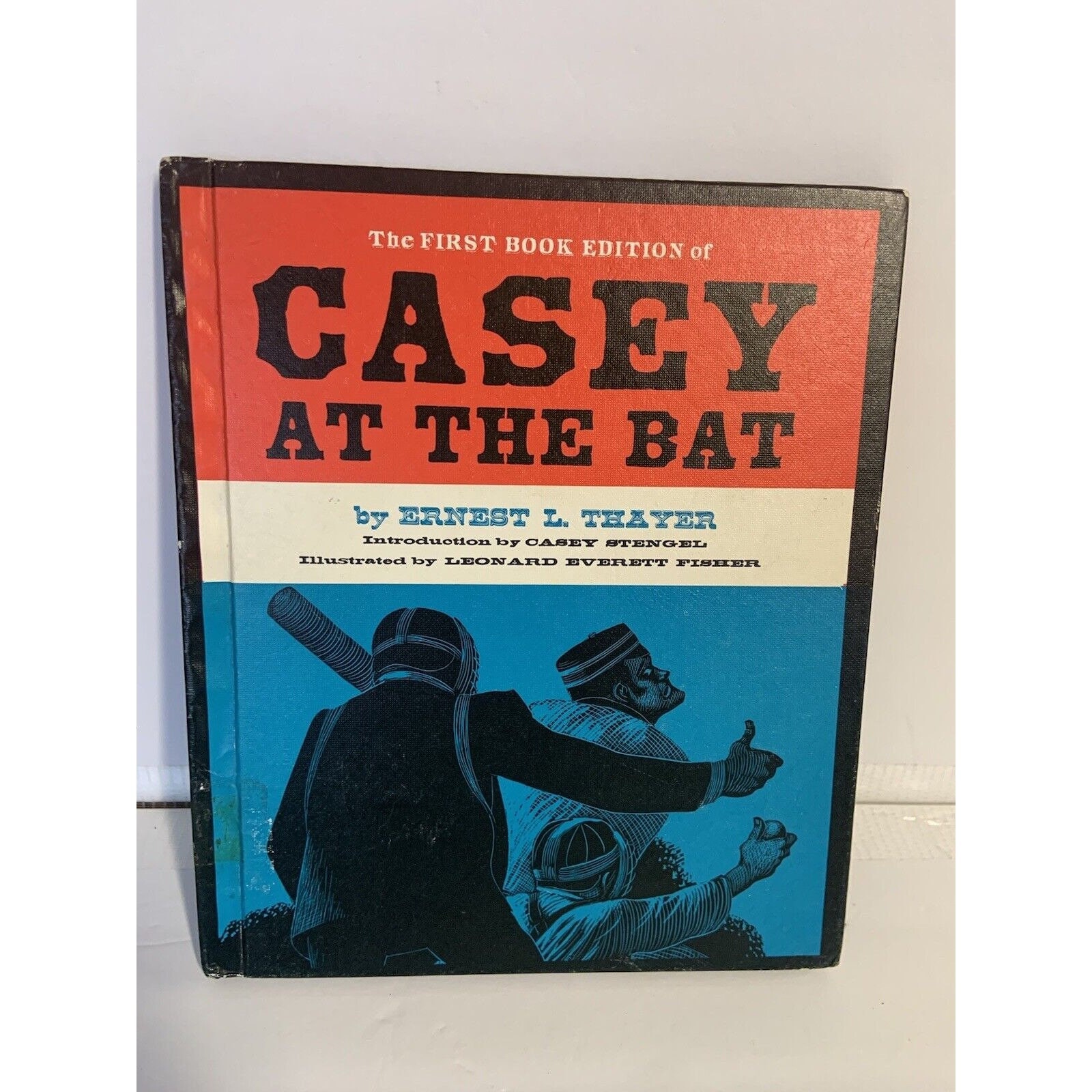 CASEY at the BAT by Ernest THAYER Prentice Hall 1964 First Book Edition ...