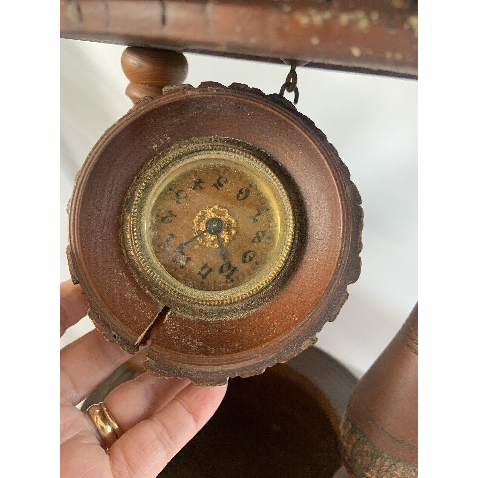 Vintage Carved Wood Humidor Clock Ram Figural Cigar Tobacco Pipe - Etsy