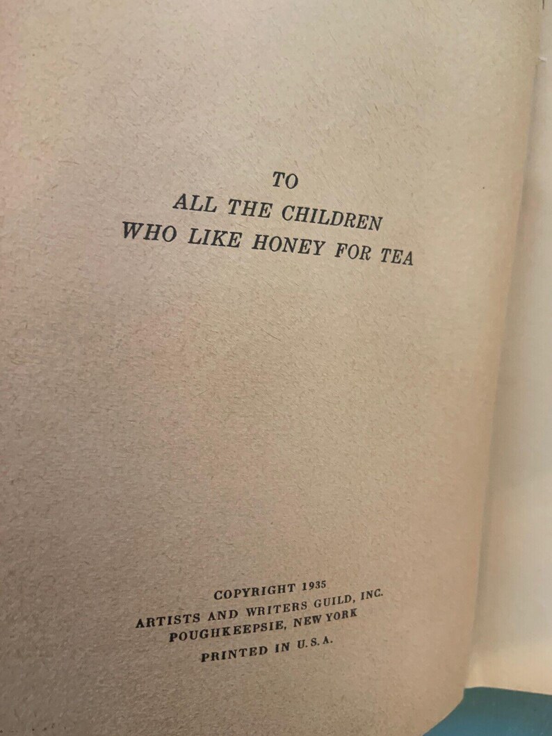 Vintage 1935 BRIDGET and THE BEES Dorothy Wall First Edition - Etsy