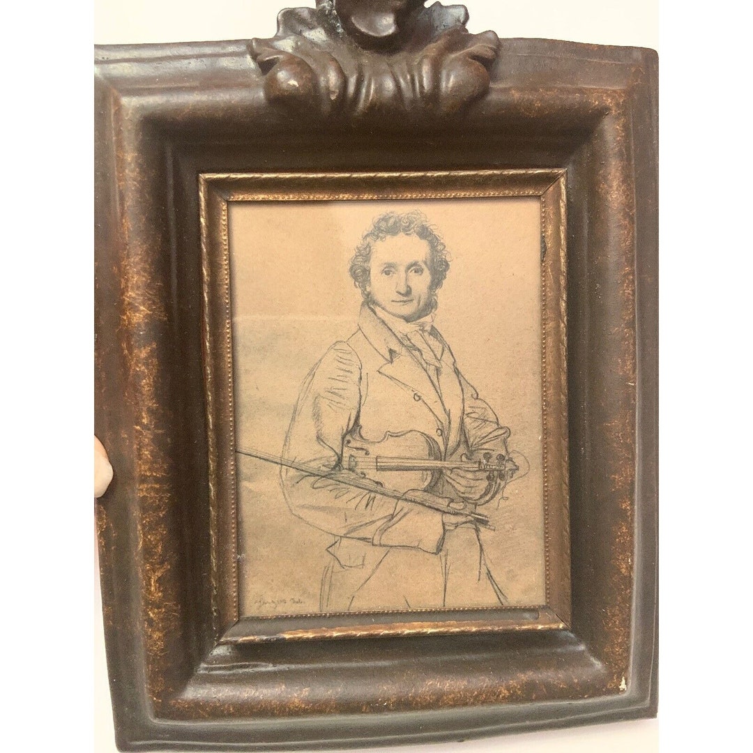 Niccolo Paganini by Jean Auguste Dominique Ingres - Etsy