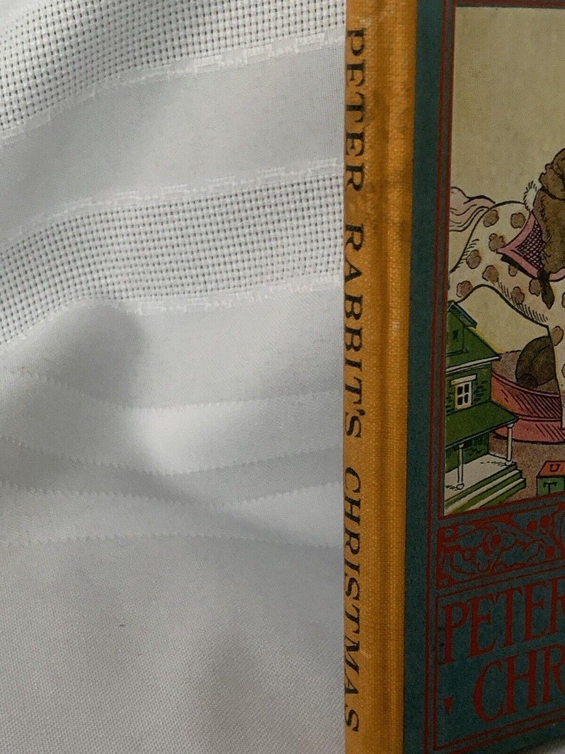 Peter Rabbit's Christmas Duff Graham Color Illustrations 1917 HC - Etsy