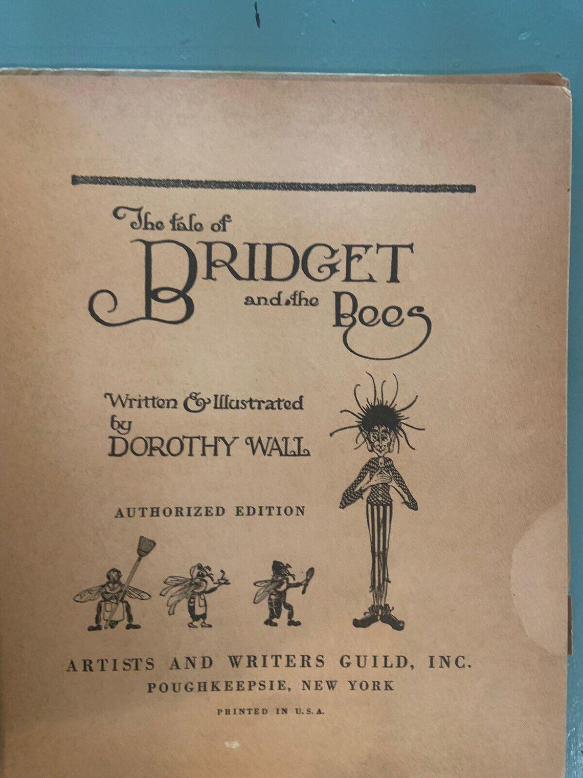 Vintage 1935 BRIDGET and THE BEES Dorothy Wall First Edition - Etsy