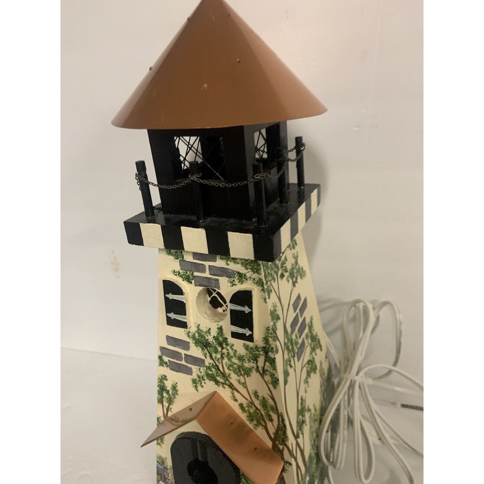 Karen Penner Handpainted Lighted Musical Lighthouse Copper My Heart ...