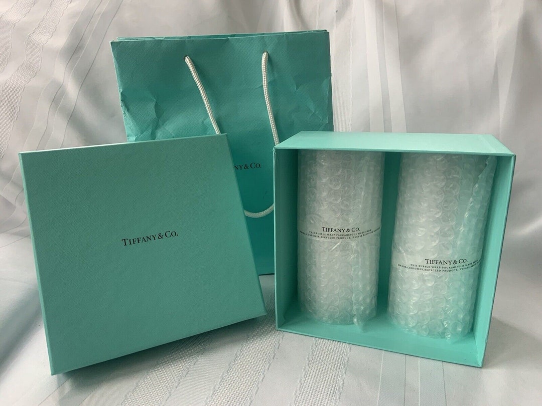 Tiffany & Co Box , Bag, Ribbon, Bubble Wrap With Tiffany Label. - Etsy