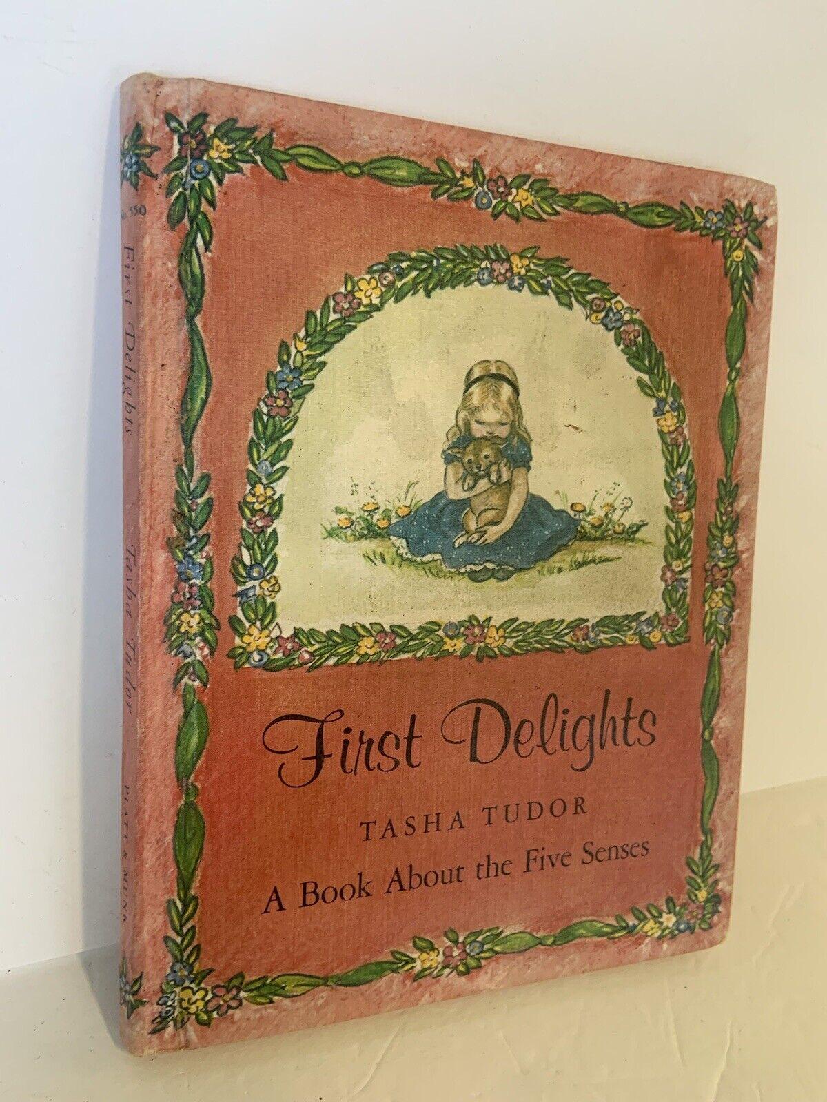 Tasha Tudor FIRST DELIGHTS A Book About the Five Senses / 1st Edition ...