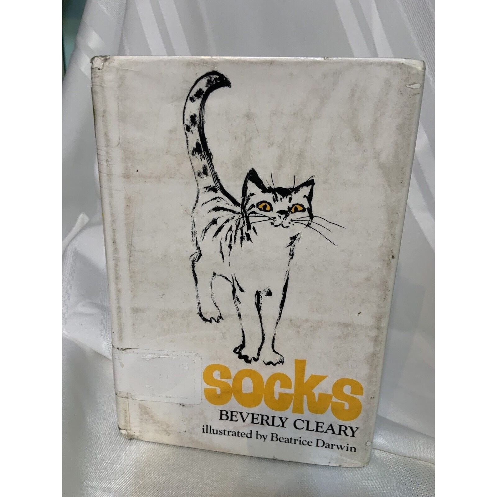 Socks by Beverly Cleary, 1st First Edition, Vintage 1973 HB Dust Jacket ...