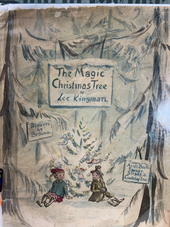 RARE the Magic Christmas Tree by Lee Kingman Hardback With - Etsy