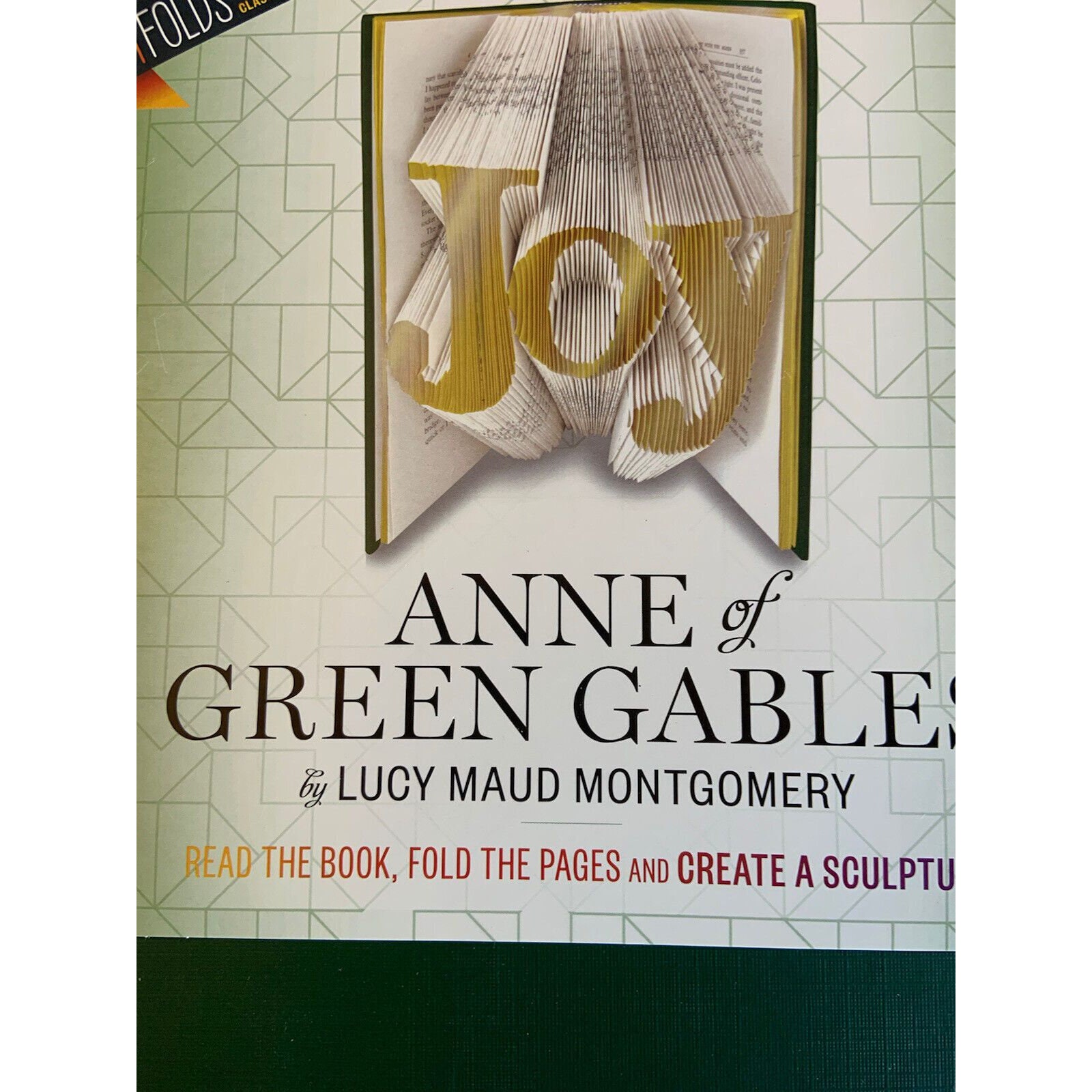 Artfolds Joy: ANNE of GREEN GABLES 3 artfolds Classic by Lucy Maud New ...