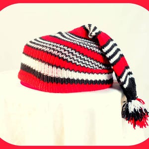 Igbo Nigerian Traditional War Dance Hat Cap. Ohafia Men's Knitted ...