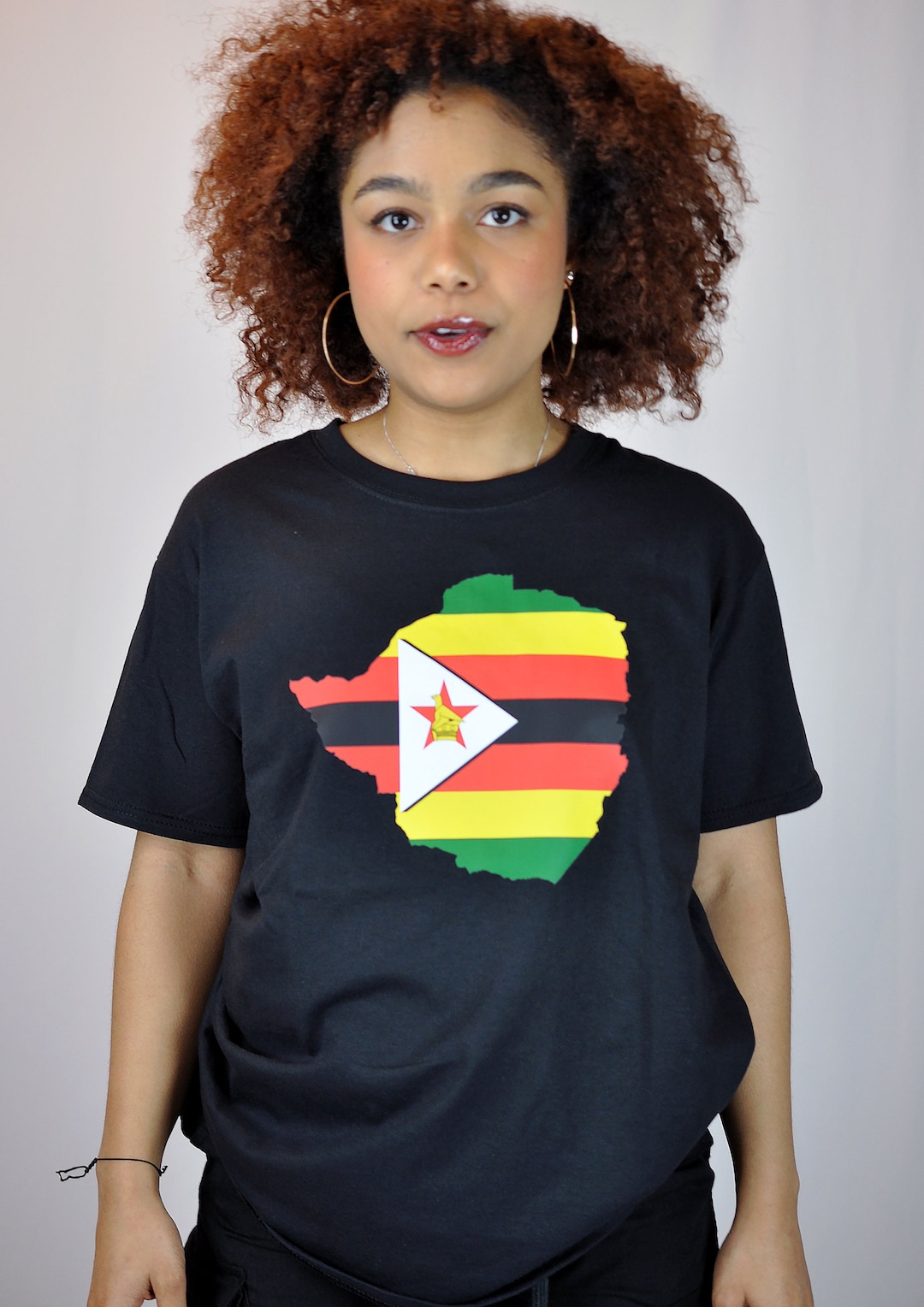 Zimbabwe Map T-shirt, Unisex Tee - Etsy UK