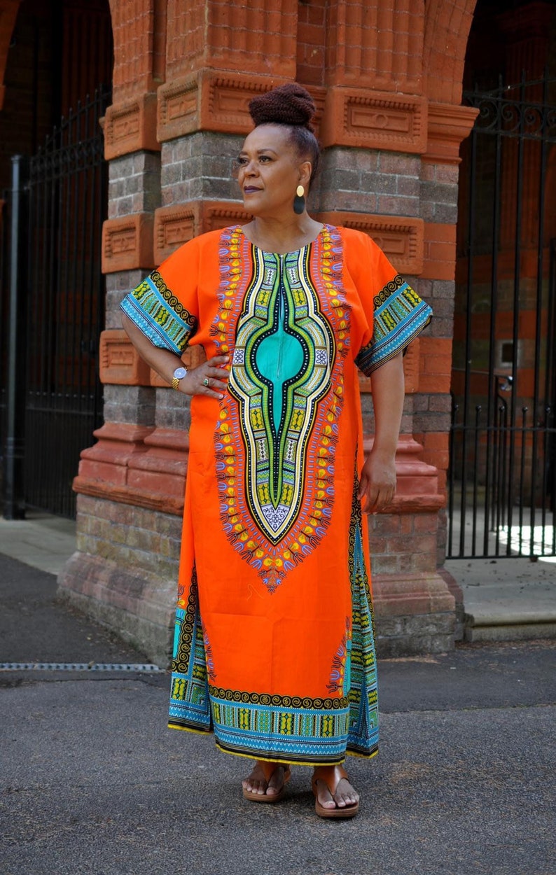 One Size Kaftan Dashiki Dress African House Dress Dashiki - Etsy One Size Kaftan Dashiki Dress African House Dress Dashiki - Etsy
