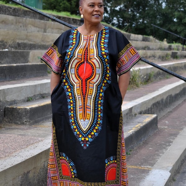 Dashiki Dress - Etsy