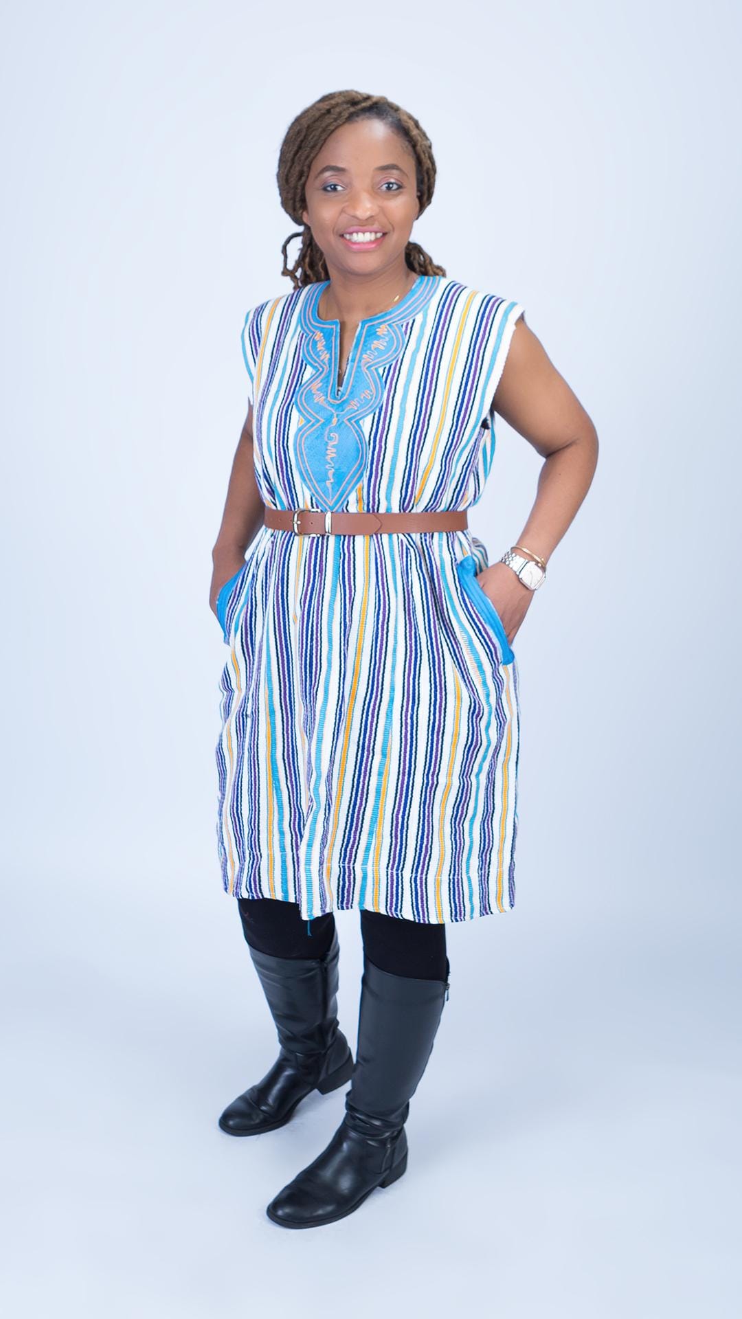 Smock Made in Ghana, Fugu Dress Smock, Handwoven Fugu Batakari ...