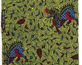 6 Yards African Print Ankara Fabric | Etsy