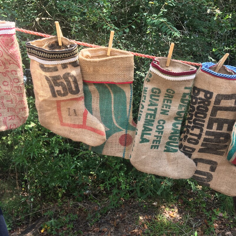 Upcycled Coffee Bag - Etsy