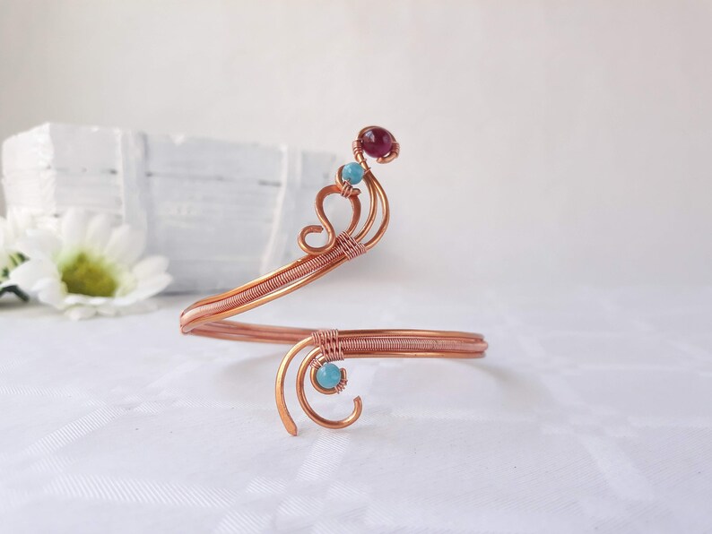 Ancient Greek Upper Arm Cuff Chalcedony Bracelet Unique | Etsy