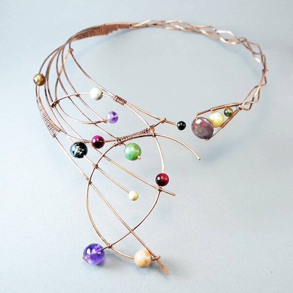 Open Necklace - Etsy