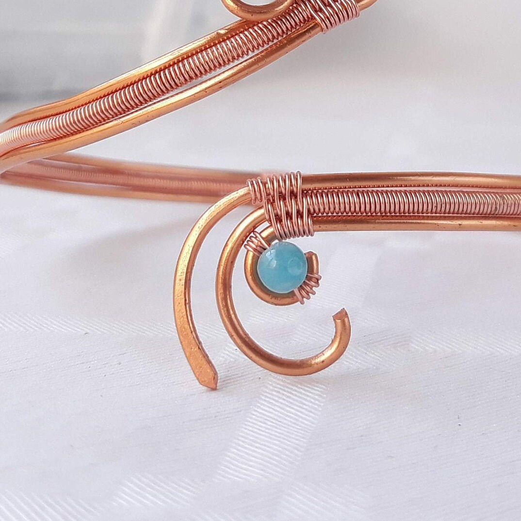 Ancient Greek Upper Arm Cuff Chalcedony Bracelet Unique | Etsy