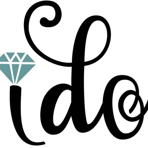 I Do Crew Bridesmaid Ring SVG Cut File for Cricut and - Etsy