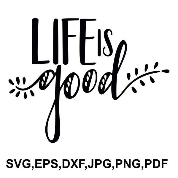 Life is Good Decal - Etsy