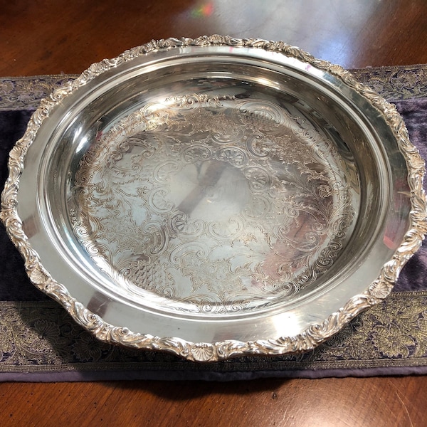 Footed Platter - Etsy