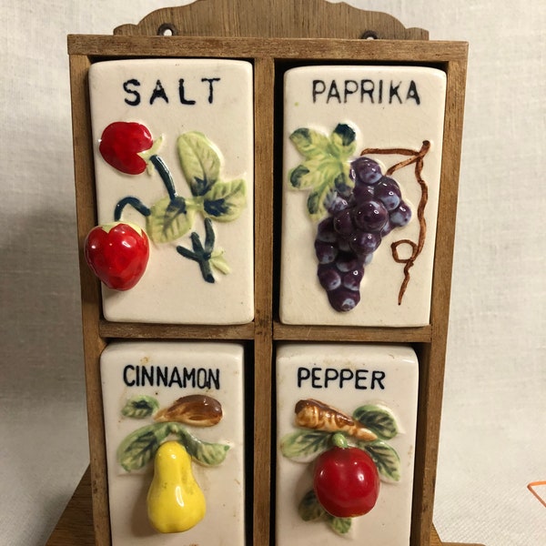 Ceramic Spice Rack - Etsy