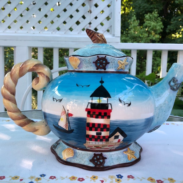 Large Teapot - Etsy