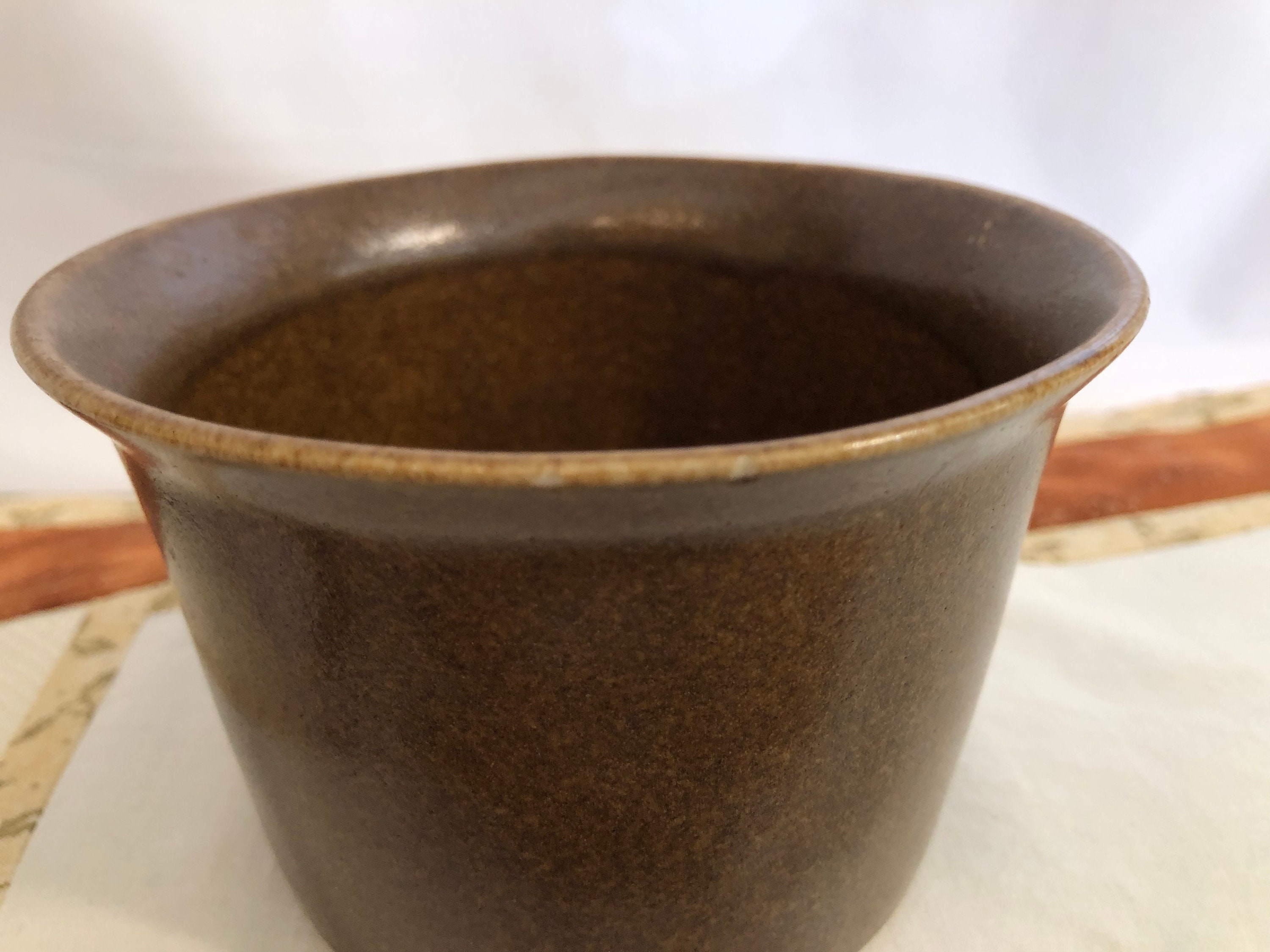 Trigger Mug Bennington Potters Trigger Soup Mug in Color of Sienna Mid ...