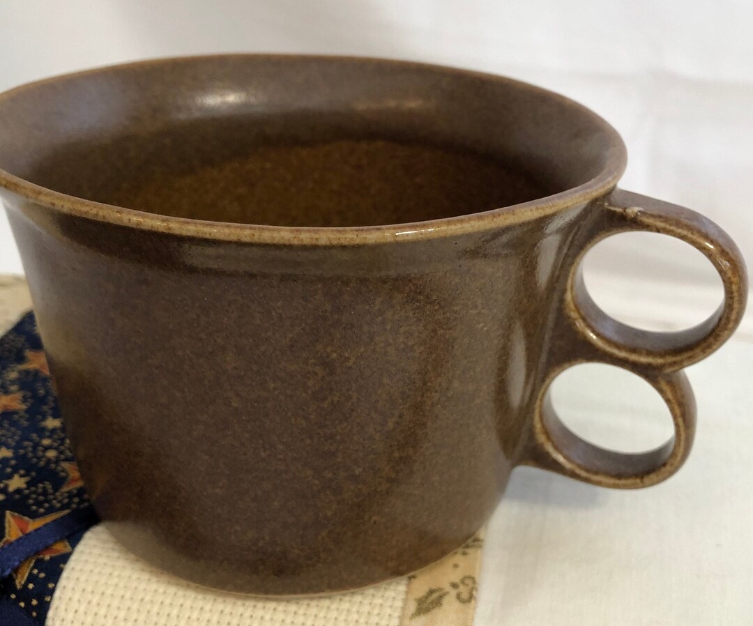 Trigger Mug Bennington Potters Trigger Soup Mug in Color of Sienna Mid ...