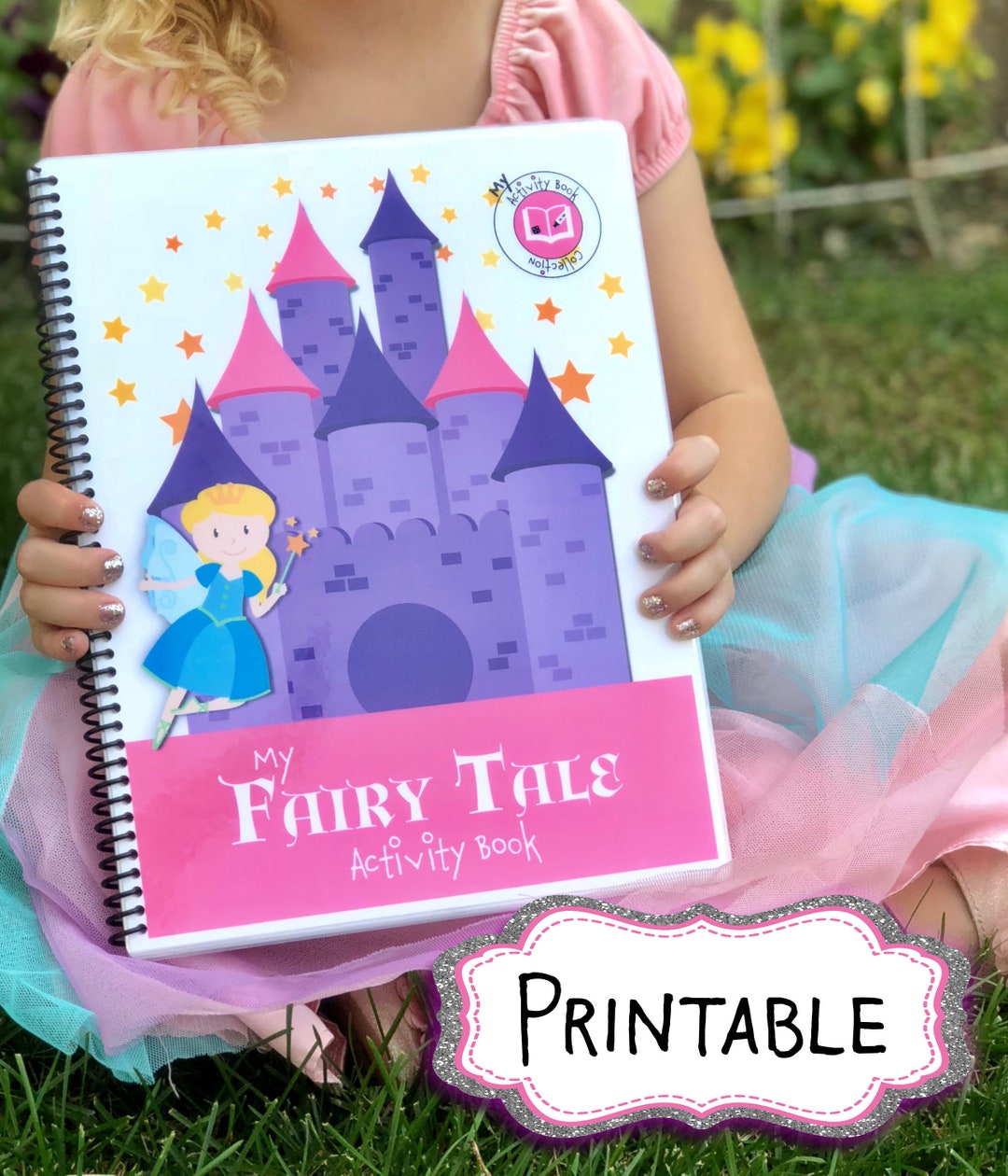 PRINTABLE Princess Fairy Tale Activity Book - Girls Gift, Bored Book ...