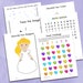 PRINTABLE Princess Fairy Tale Activity Book - Girls Gift, Bored Book ...