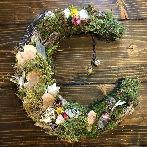 Moss Wreath - Etsy