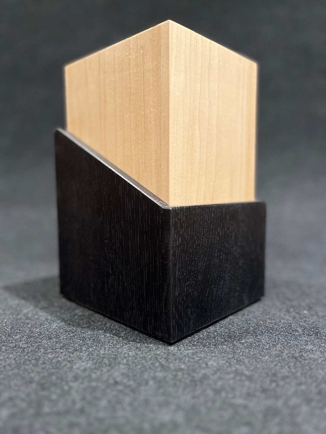 Modern Cremation Urn--maple and White Oak - Etsy