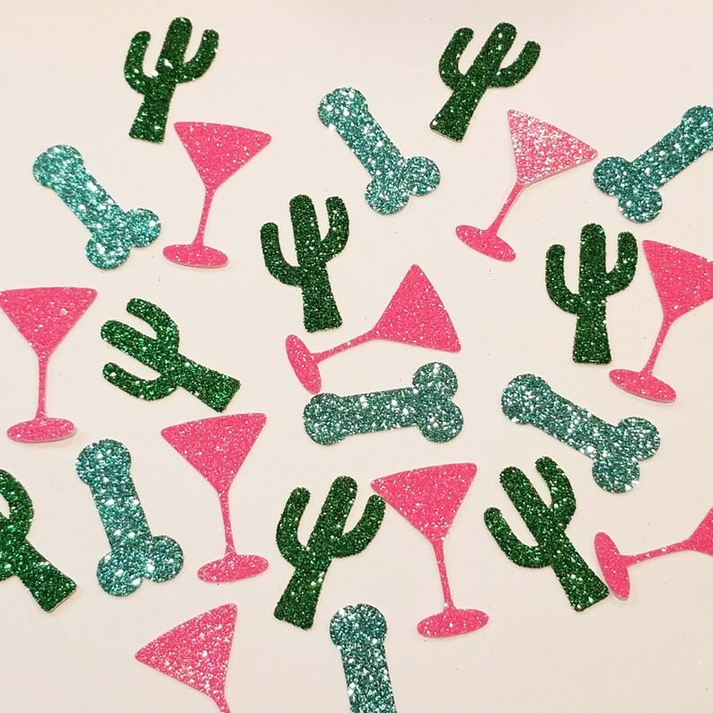 Cactus Bachelorette Confetti Final Fiesta Confetti Mexico - Etsy