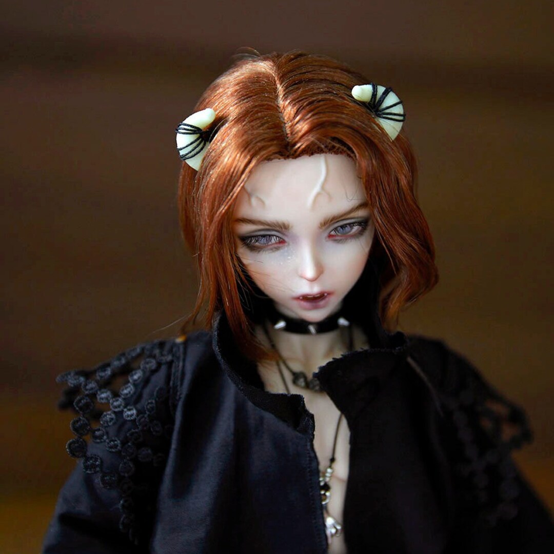 BJD Phosphorescent Demon Horns With Magnetic Strings - Etsy