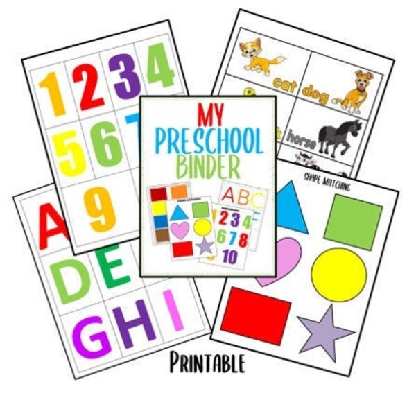 Learning Binder Printable - Etsy